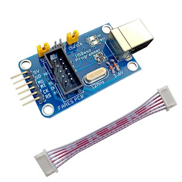 Fares USBasp AVR programmer | RAM Electronics website